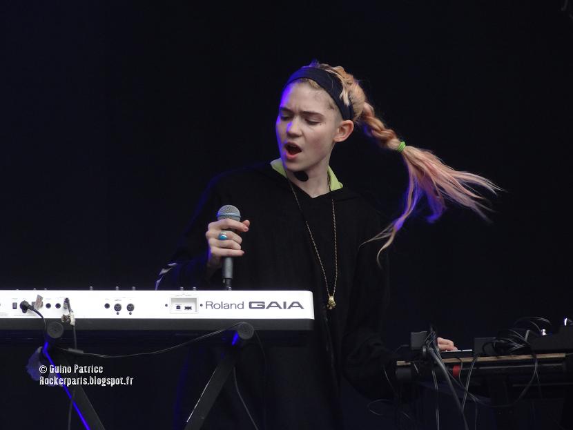Grimes @ Rock en Seine 2012